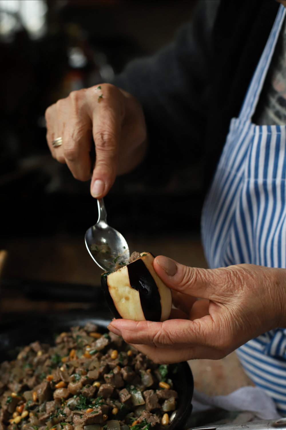 stuffed eggplant | sheikh mahshi - Cardamom and Tea