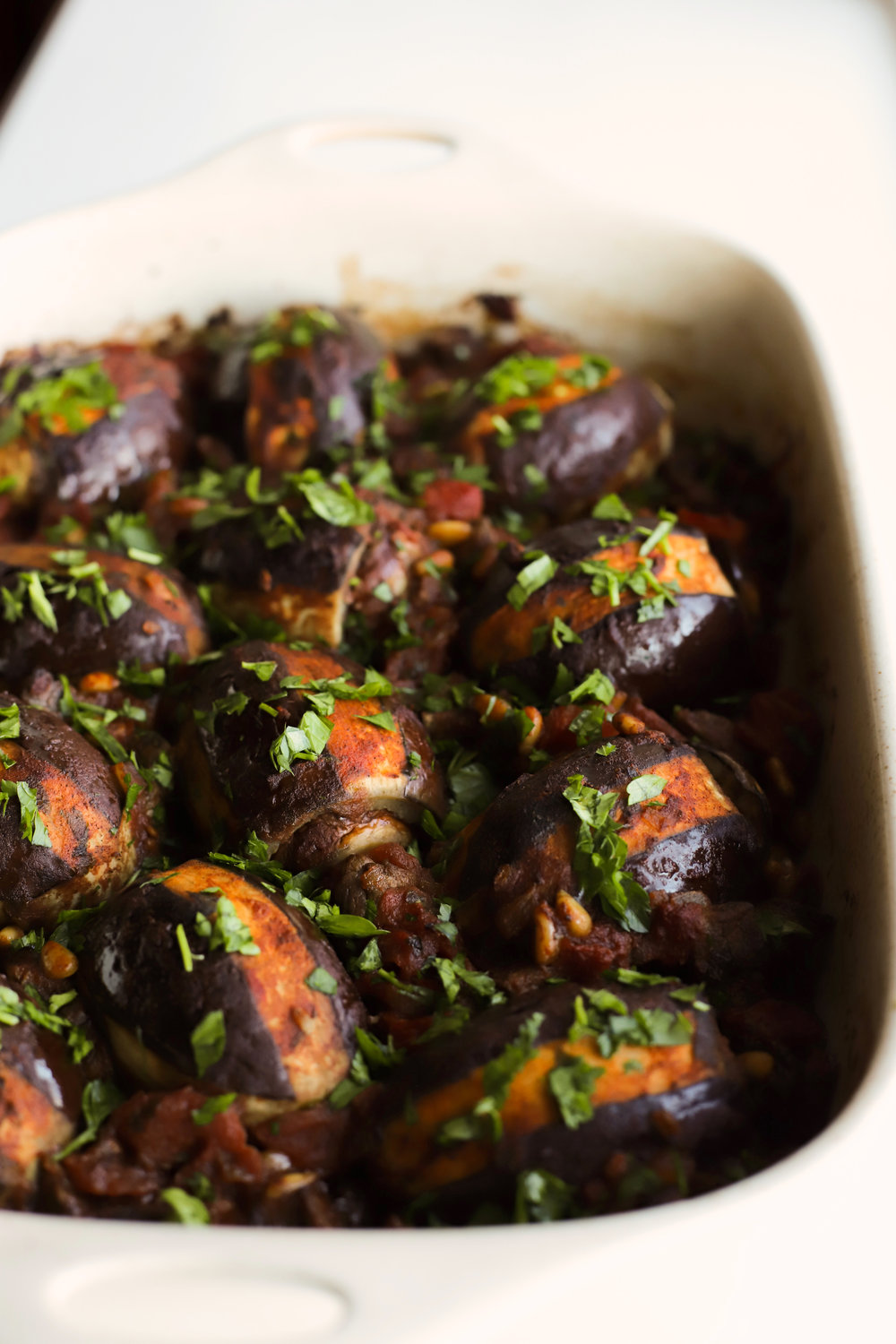 stuffed eggplant | sheikh mahshi - Cardamom and Tea