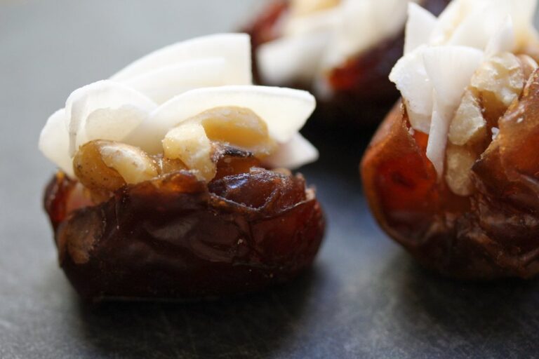 Stuffed Dates Eight Ways - Cardamom and Tea