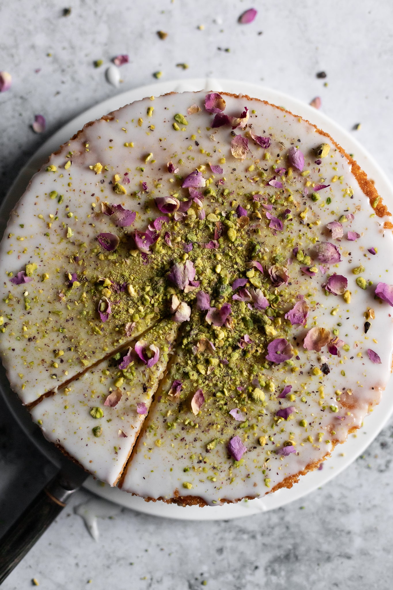 Persian Love Cake - Cardamom and Tea