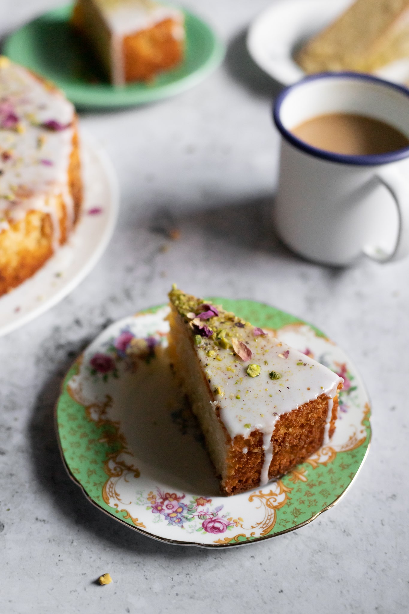 Persian Love Cake - Cardamom and Tea