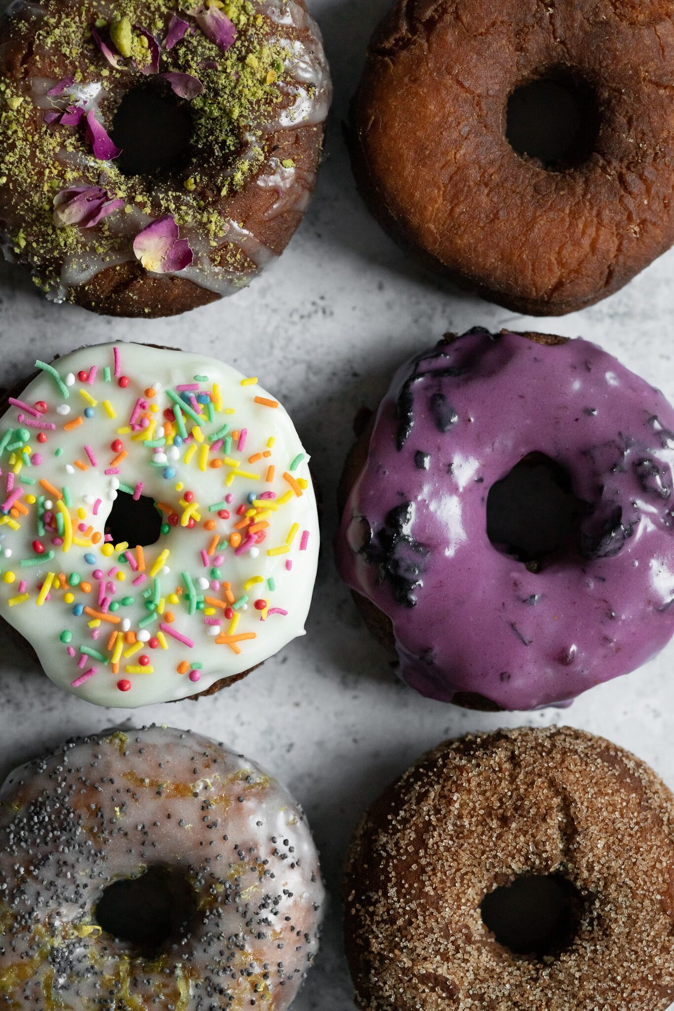 donuts 6 ways (+ a recipe to create your own donut) - Cardamom and Tea