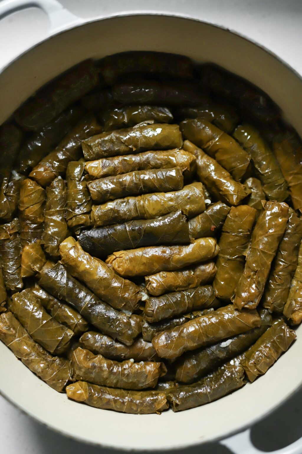 Warak Enab (Lebanese grape leaves) - Cardamom and Tea