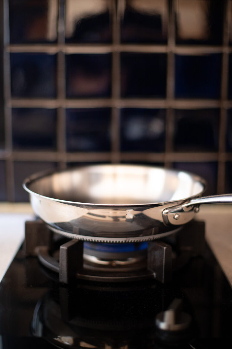 How to Cook with Stainless Steel (even scrambled eggs!) - Cardamom and Tea